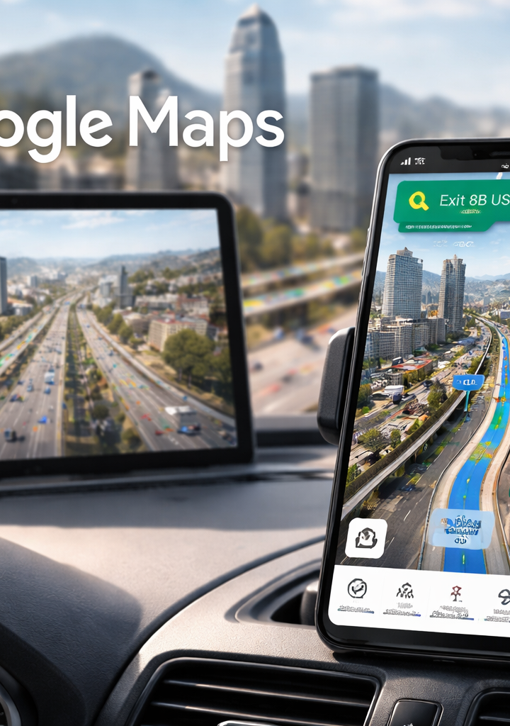 Google Maps Immersive Navigation réinvente la navigation
