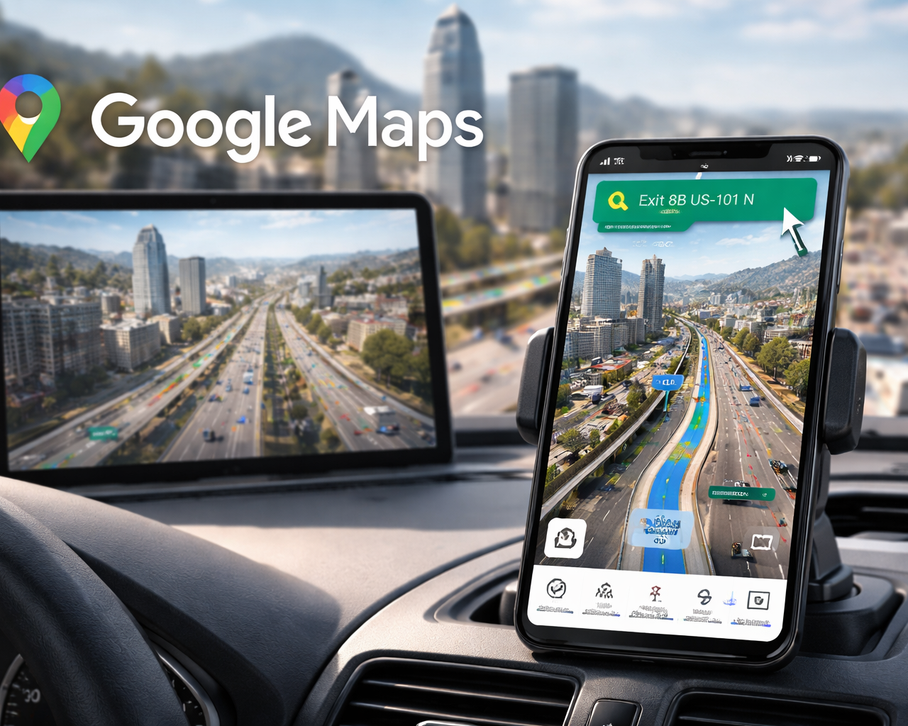 Google Maps Immersive Navigation réinvente la navigation